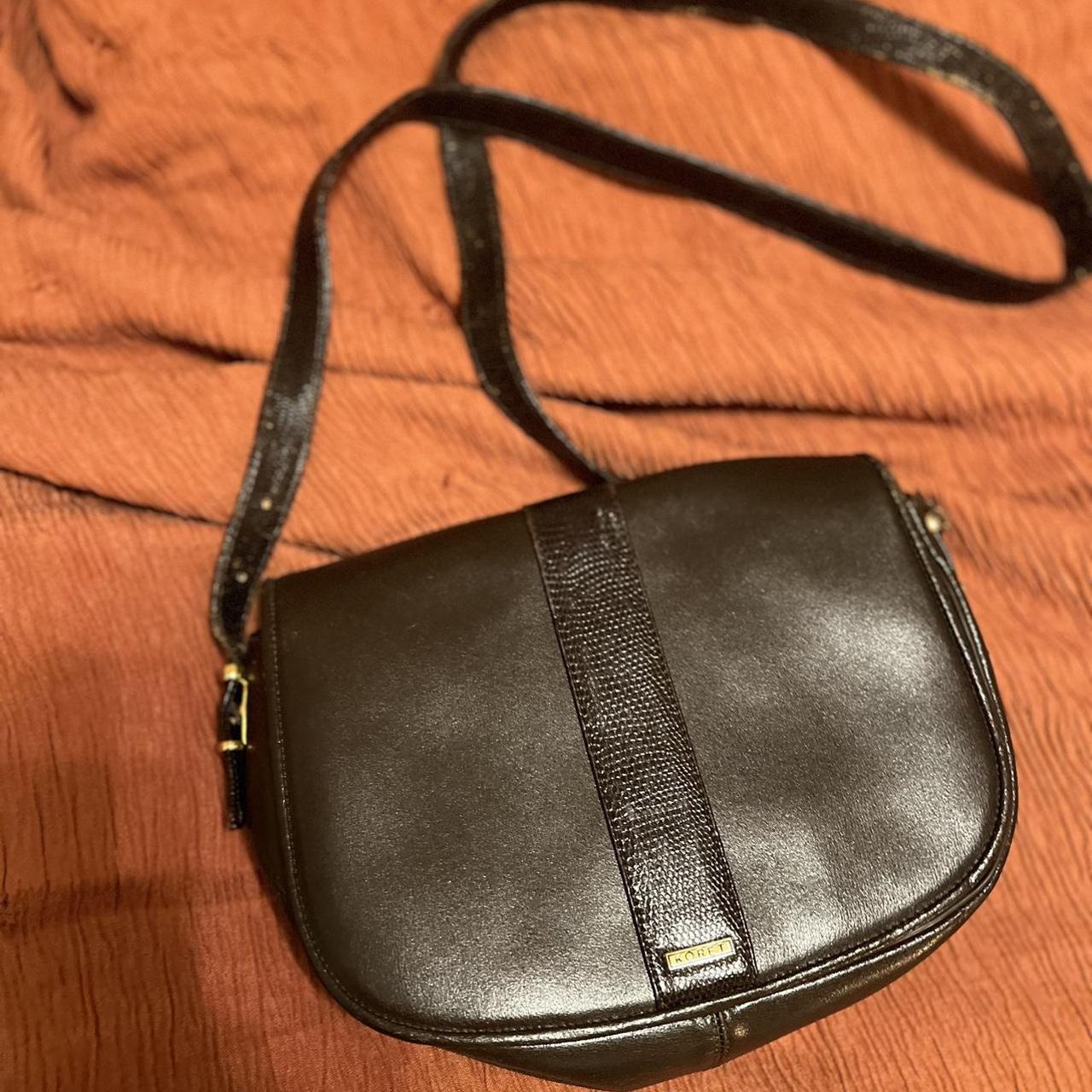 Authentic Koret leather bag Includes original... - Depop