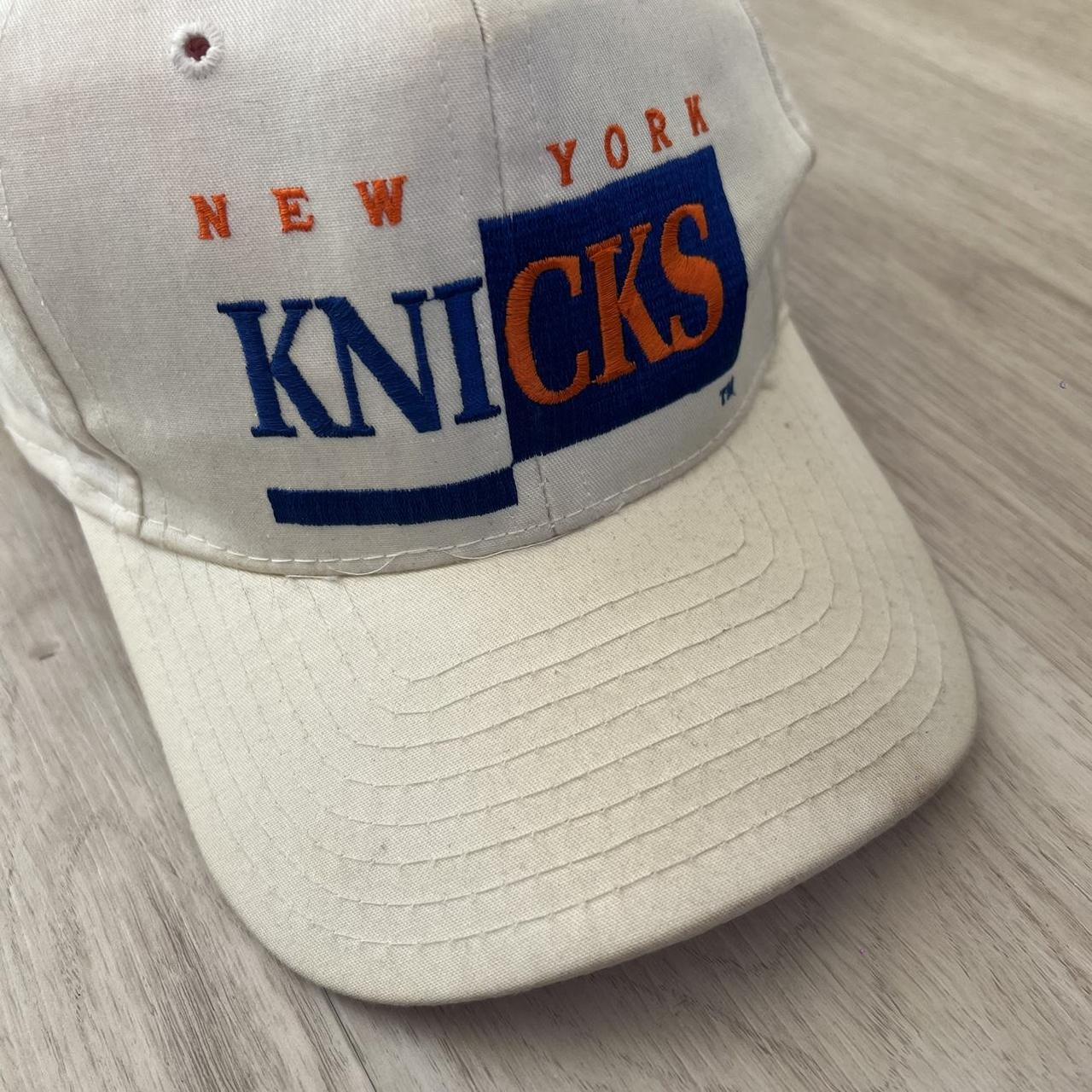 Vintage Official NBA New York Knicks Snapback Snap... | Depop