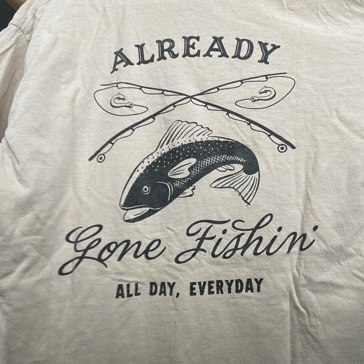 Empyre Men's Cream and Tan T-shirt | Depop