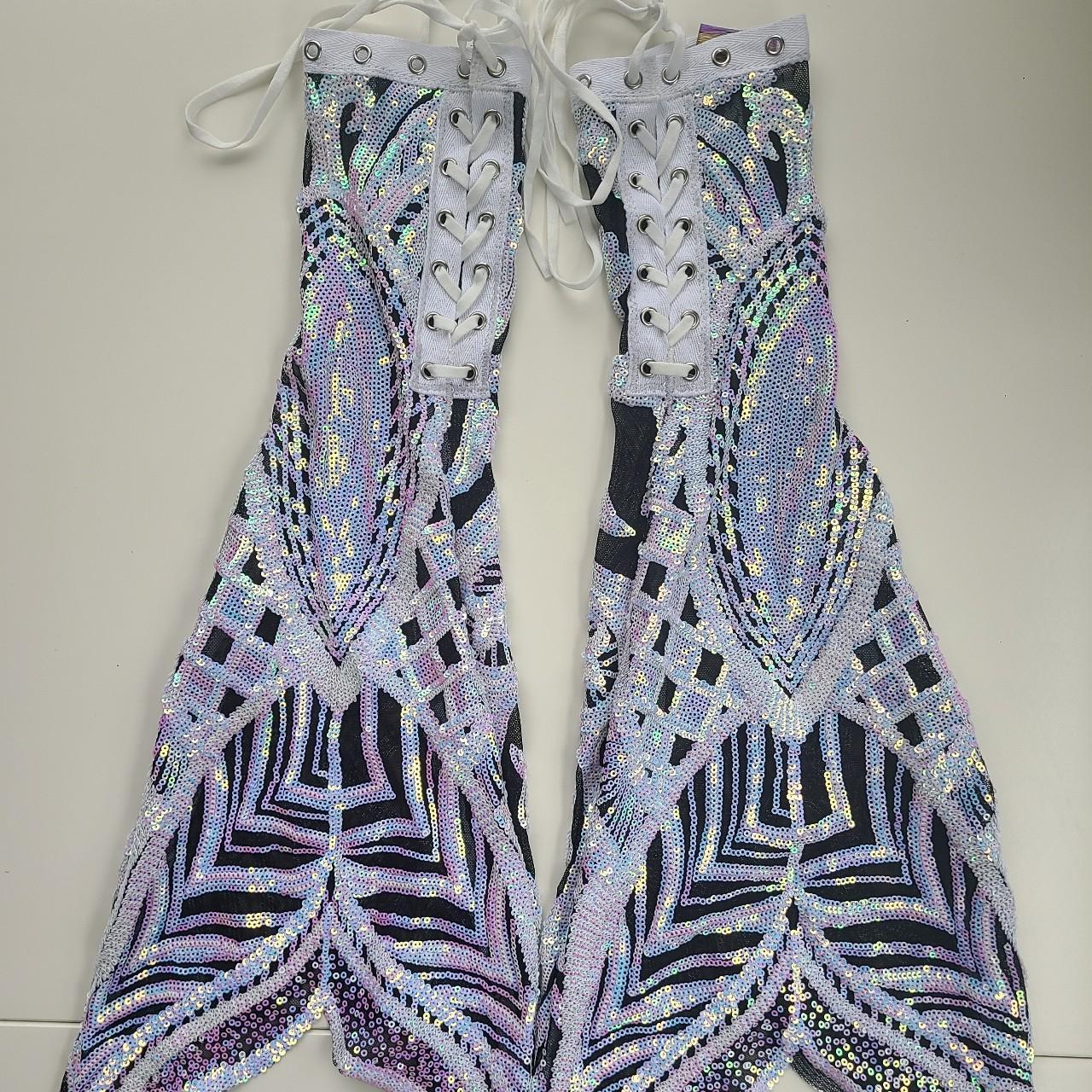 White disco lemonade Vanishing fae glitter sleeves... - Depop