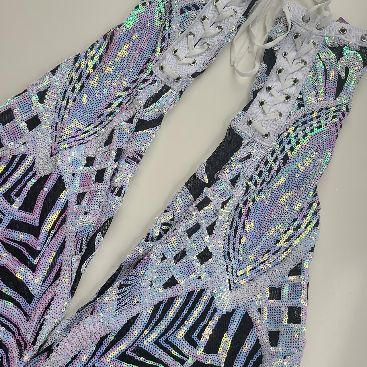 White disco lemonade Vanishing fae glitter sleeves... - Depop