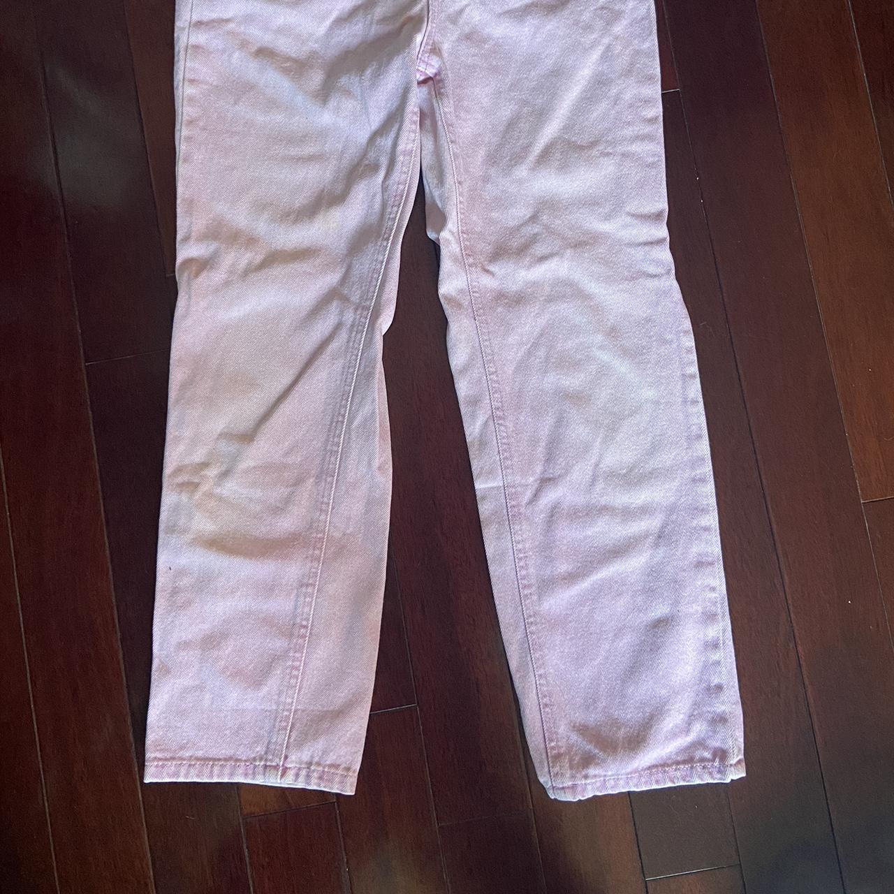 Glassworks London 90s peg jean soft neon... - Depop
