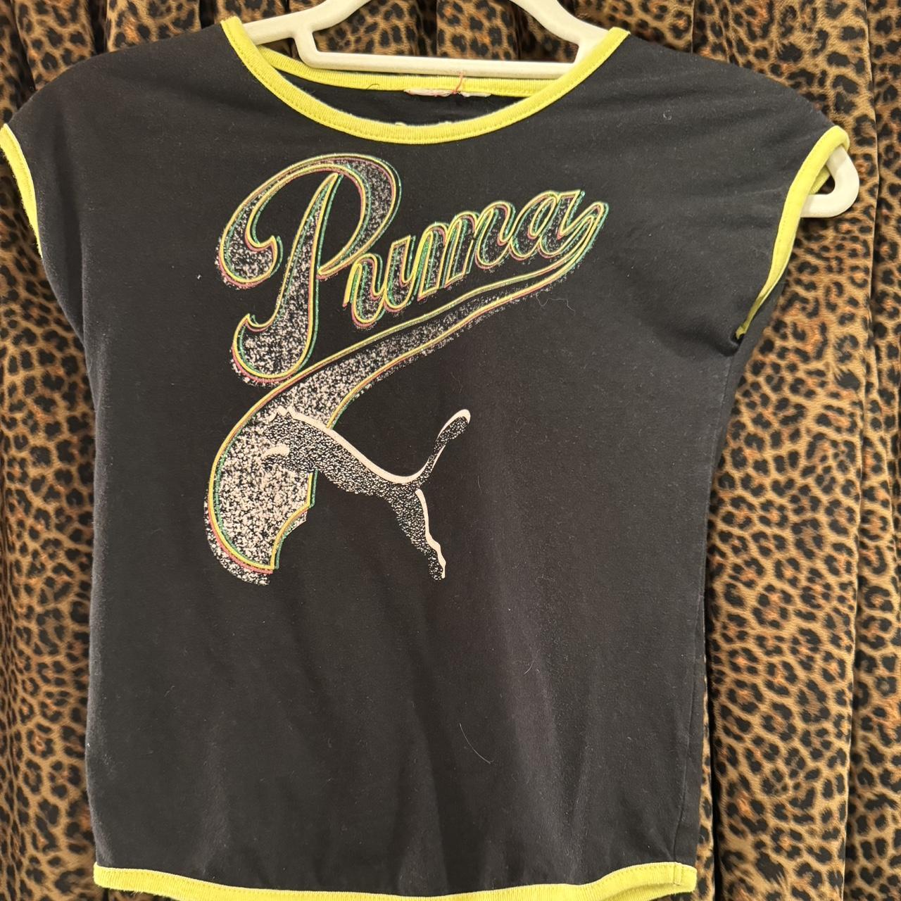 2000’s Puma baby tee. So cute! Perfect baby tee... - Depop