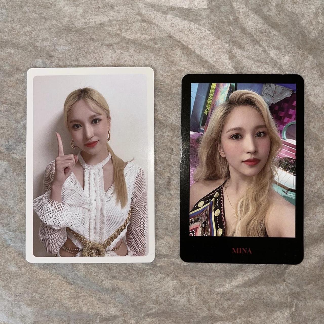 more & more twice mina photocards twice mina pob... - Depop