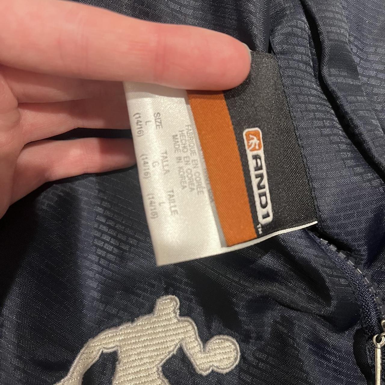 Vintage Y2K And1 Reversible Jacket Size: Boys... - Depop