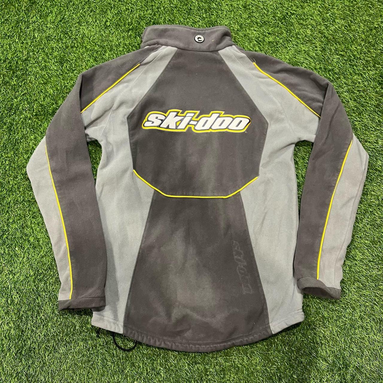 Vintage Team Skidoo Racing Fleece Pullover Size: XS... - Depop