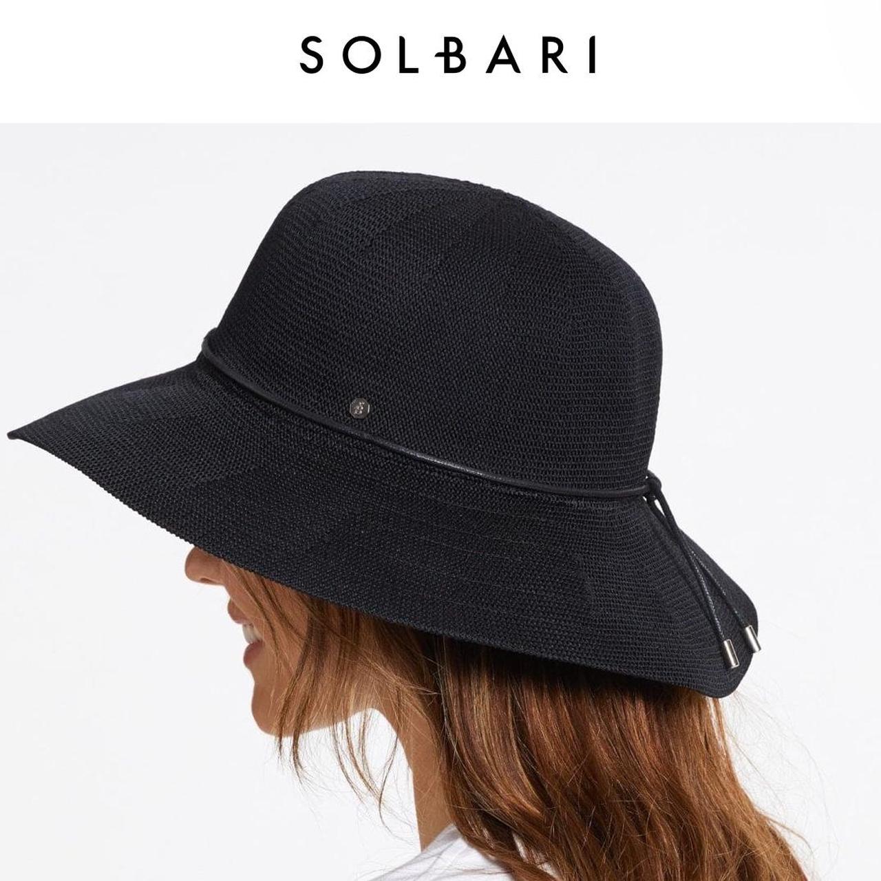 Solbari Wide Brim Sun Hat UPF50+ RRP $89 Worn once,... - Depop