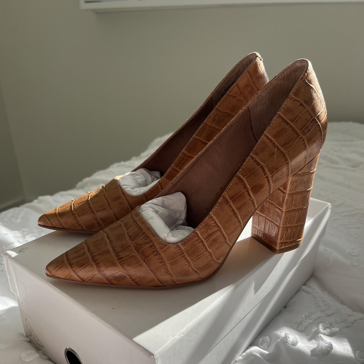 WITTNER tan heels, brand new never worn! 100%... - Depop