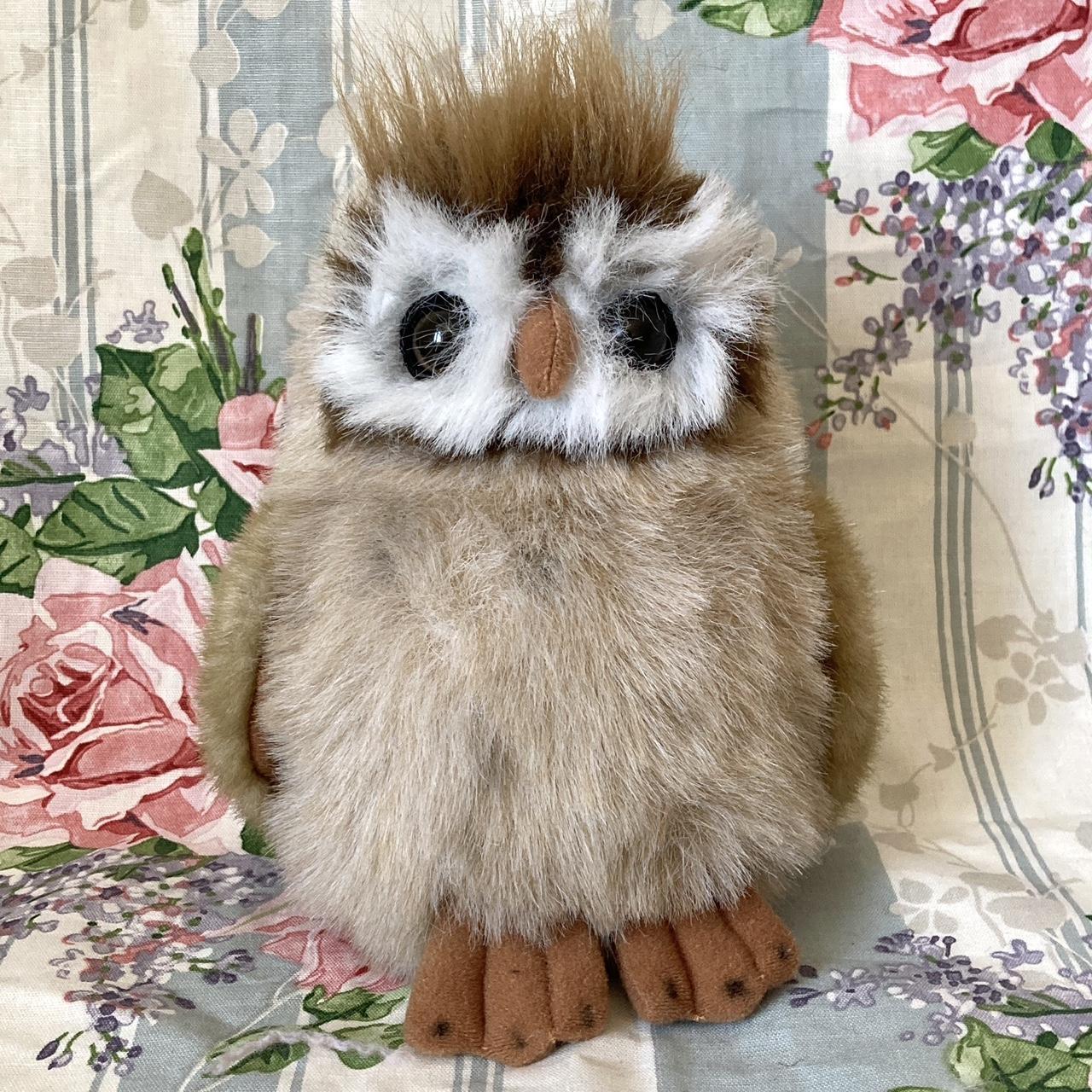 Vintage Owl Plush The House of Valentina Collection... - Depop