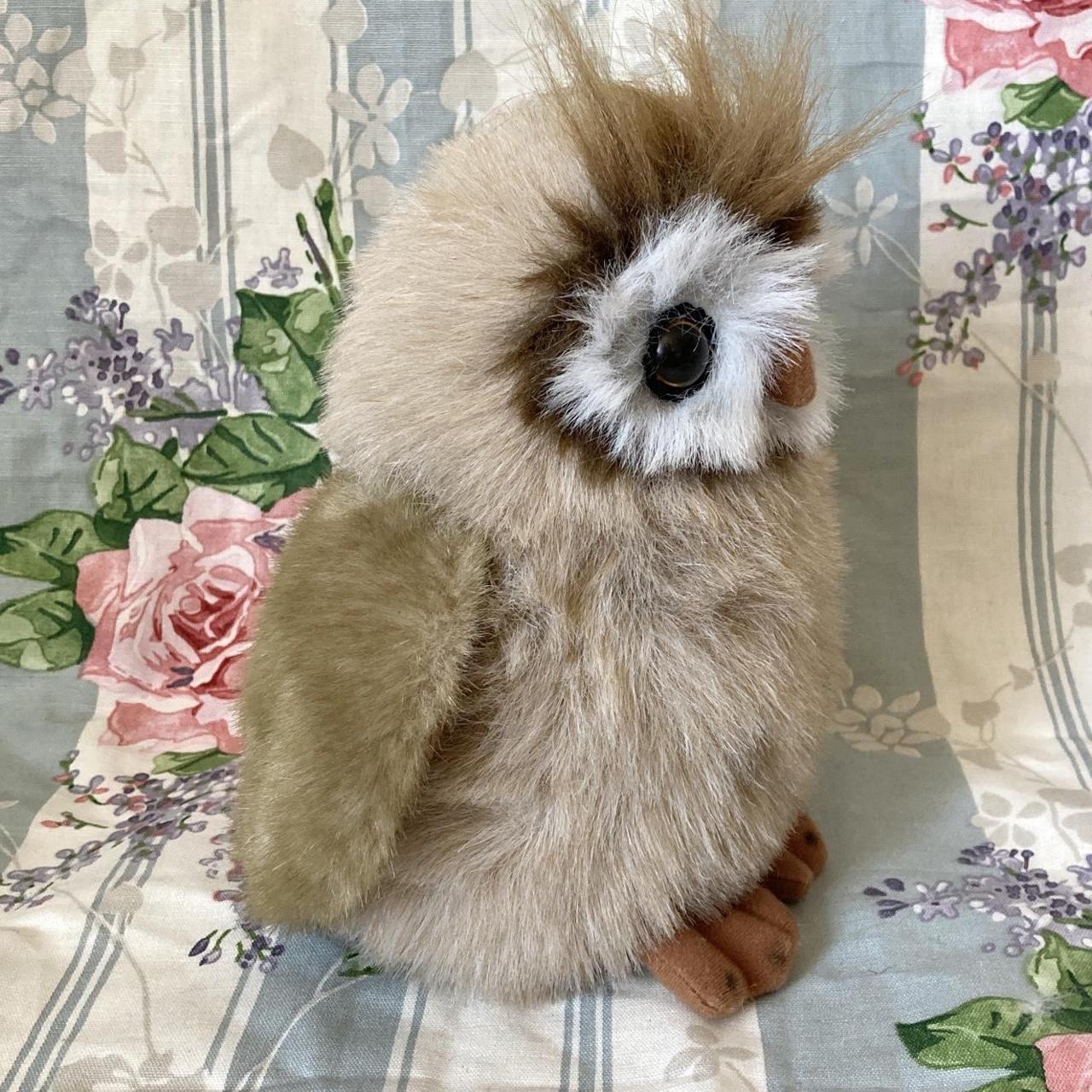 Vintage Owl Plush The House of Valentina Collection... - Depop