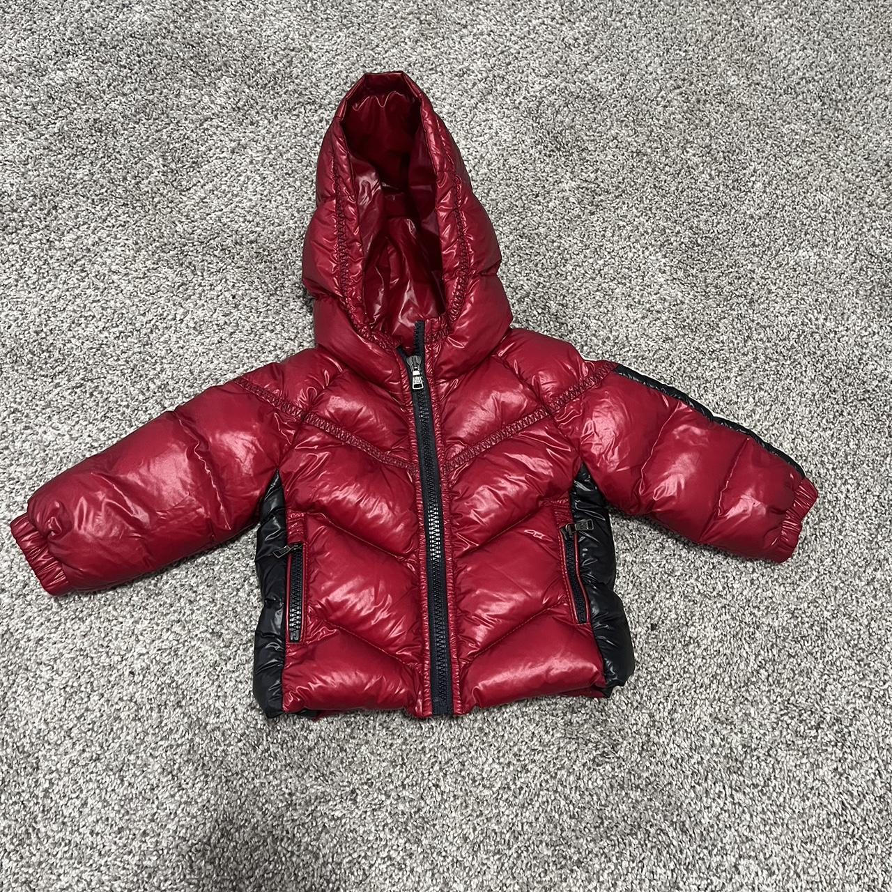 Authentic Moncler Baby Puffer size 6-9 months Open... - Depop