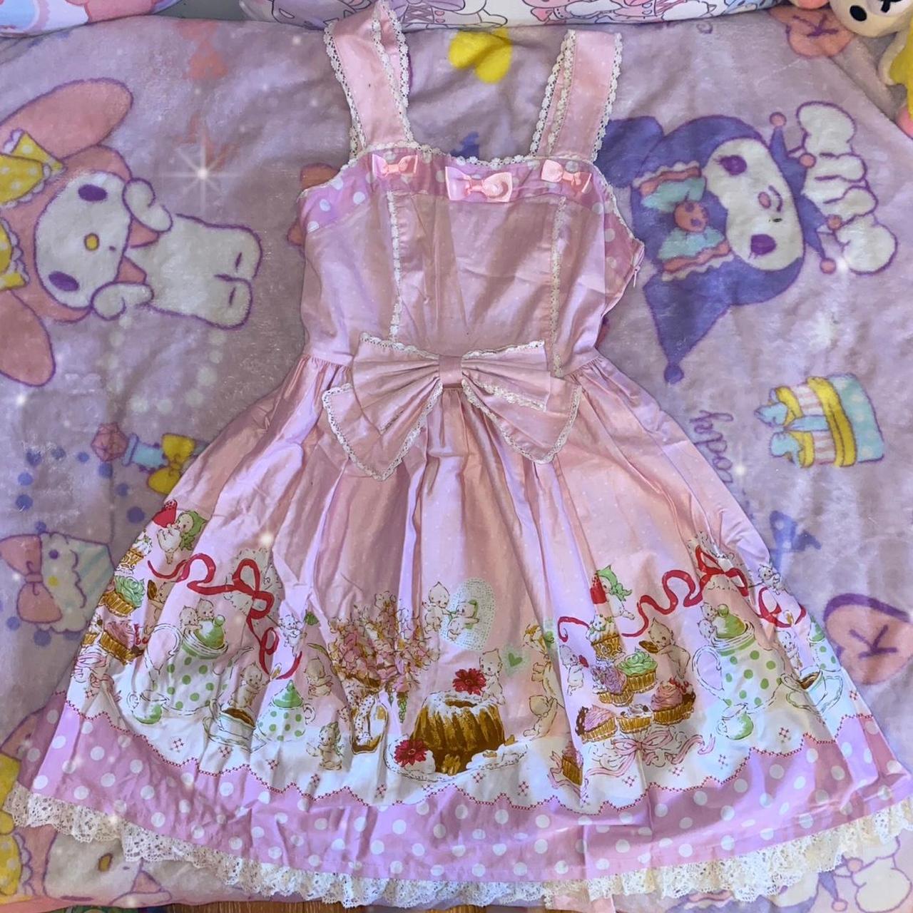 Bodyline Sweet Lolita JSK Pink Cupcake Baby... - Depop