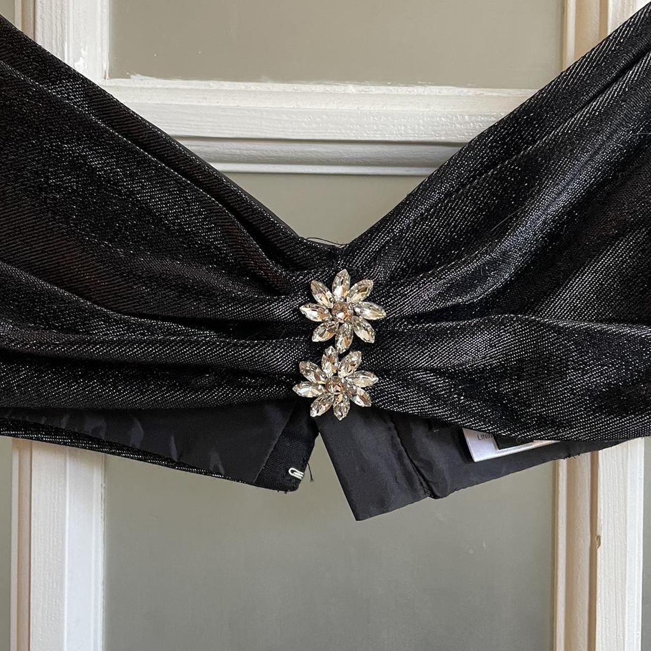 Area SS19 crystal embellished bralette worn once, in... - Depop