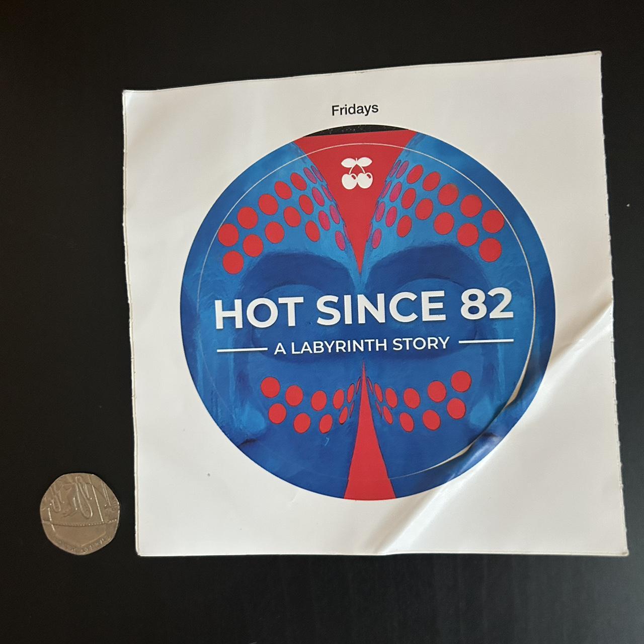 HOT SINCE 82 PACHA STICKER official hot since 82... - Depop