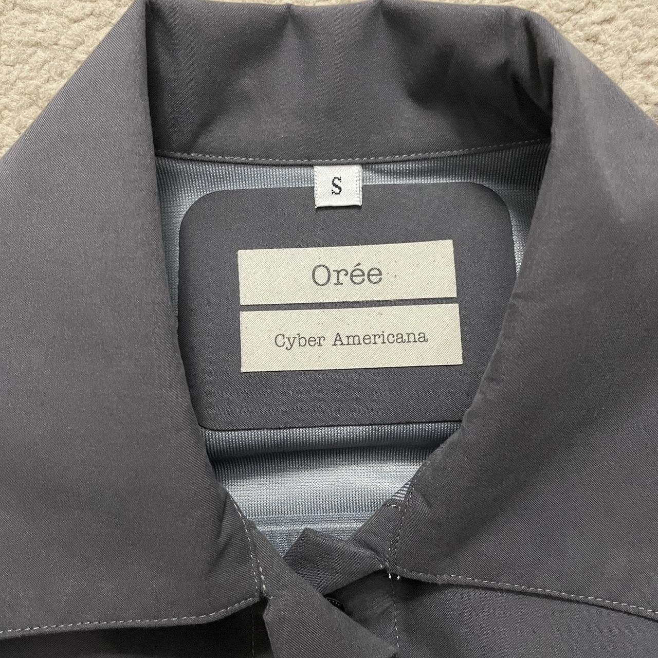 Oree NYC Jupiter Type 1 Jacket in the grey color... - Depop