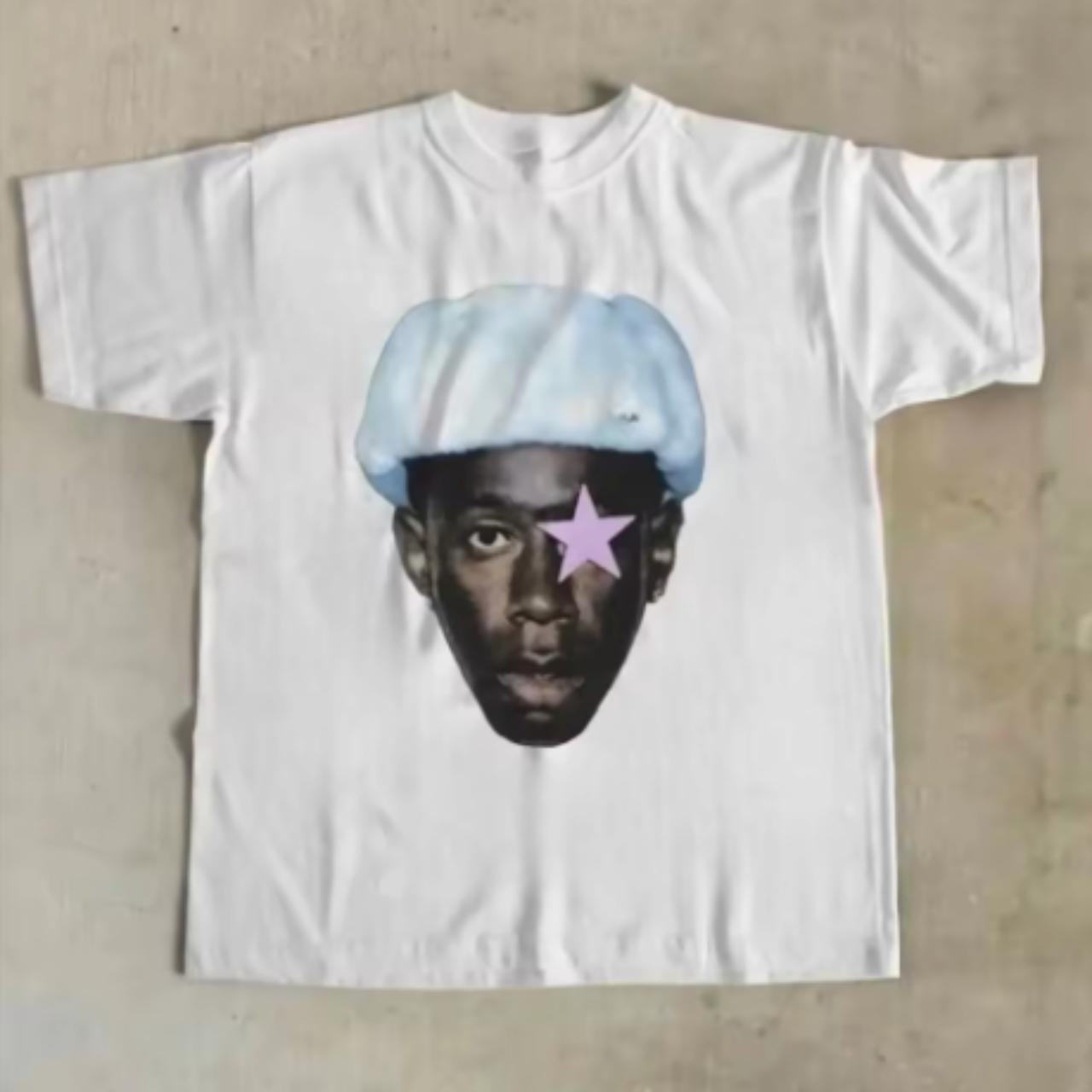 White Tyler the creator graphic tee DM ME FOR MORE... | Depop