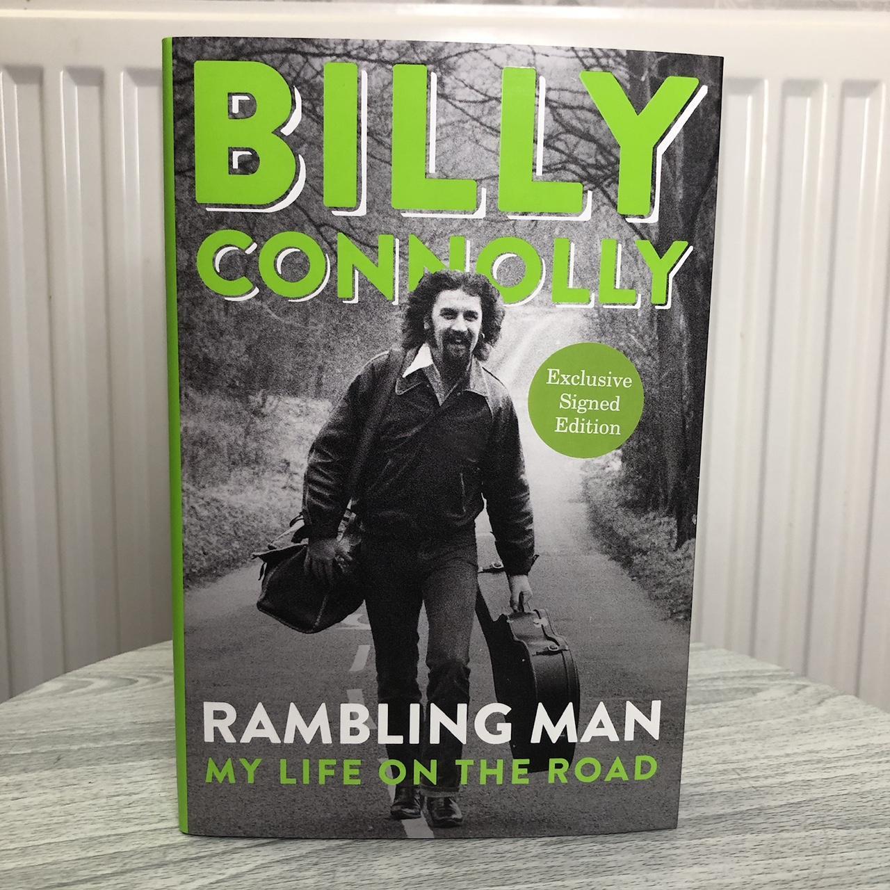 Billy Connolly Hand Signed Book / Rambling Man /... - Depop
