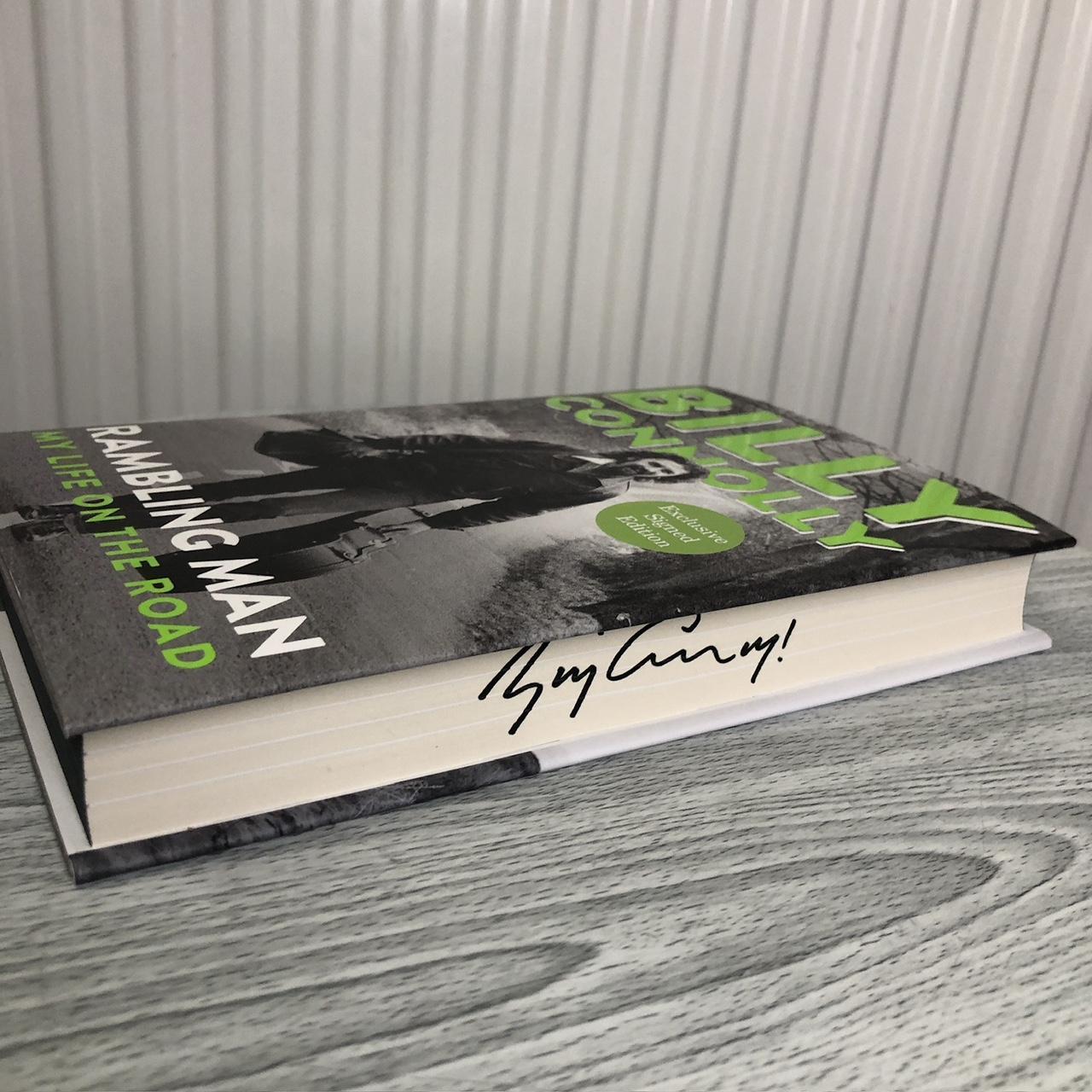Billy Connolly Hand Signed Book / Rambling Man /... - Depop