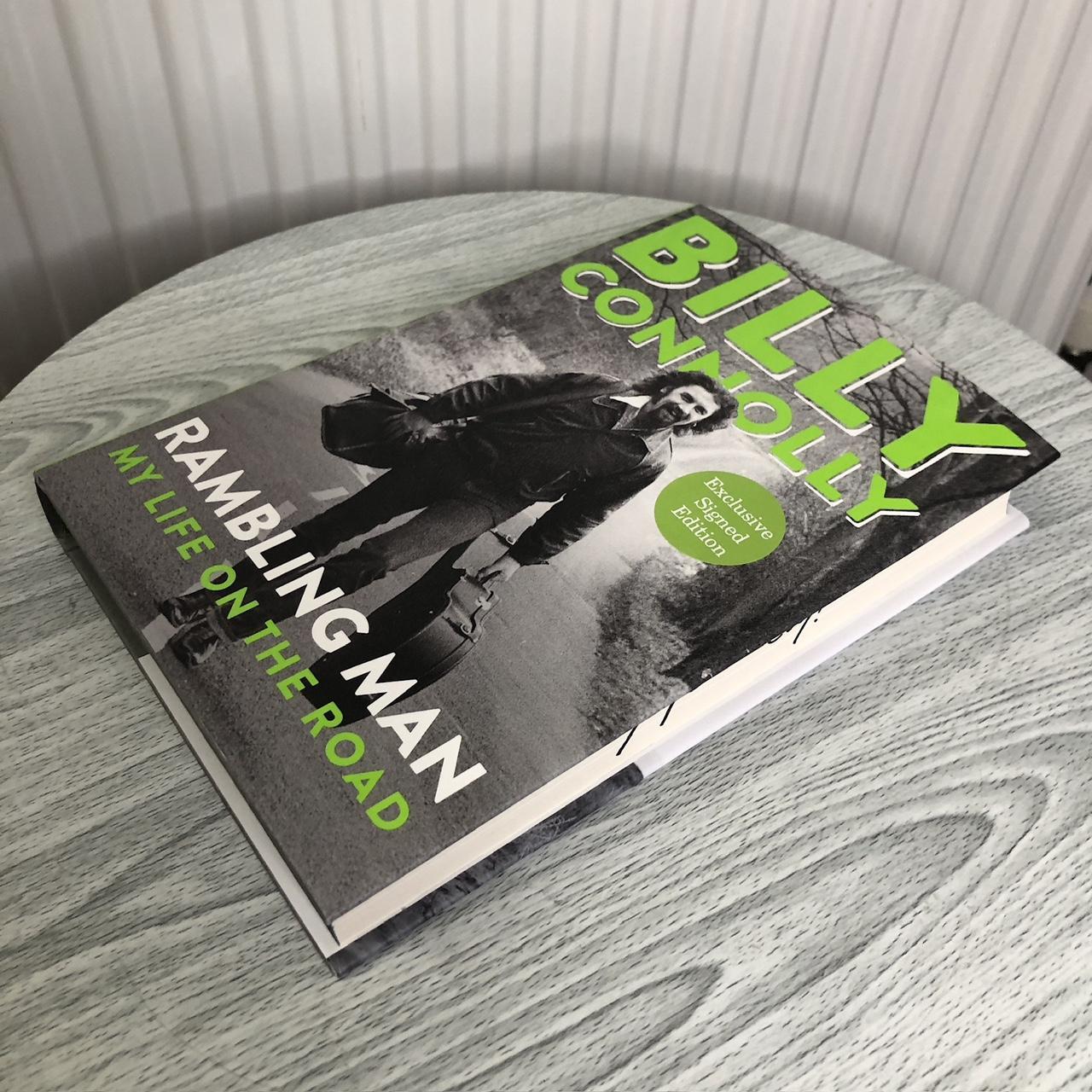 Billy Connolly Hand Signed Book / Rambling Man /... - Depop