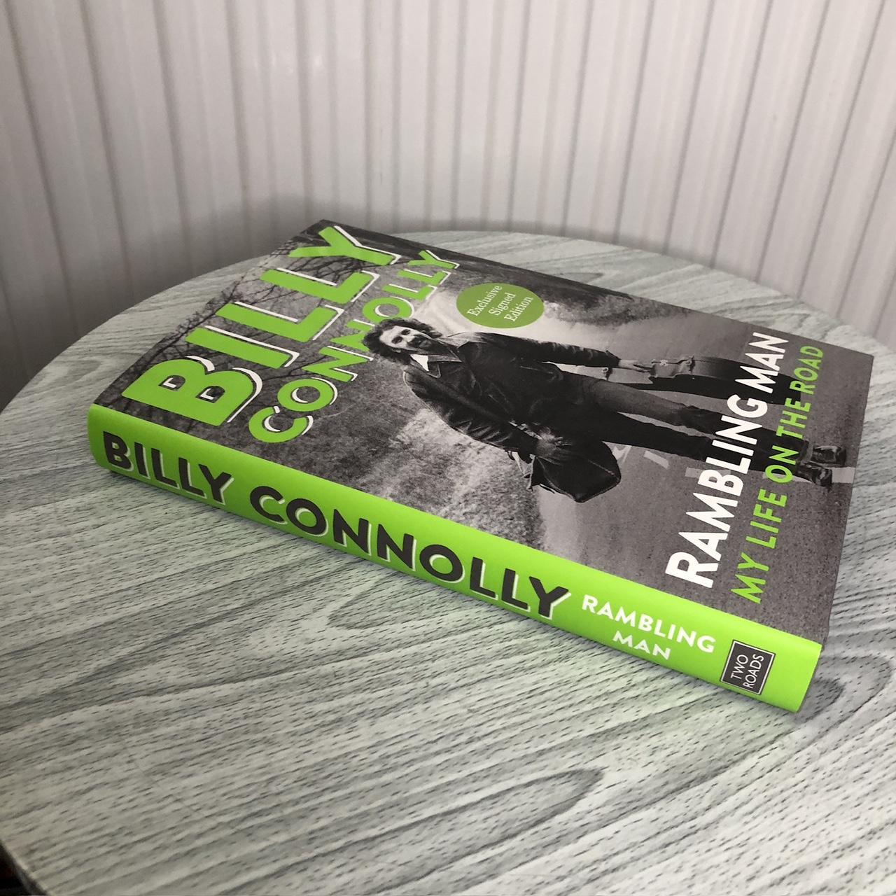 Billy Connolly Hand Signed Book / Rambling Man /... - Depop