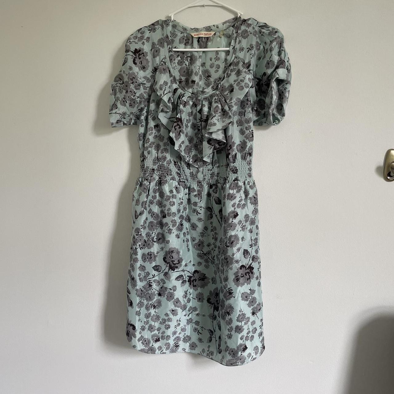 Rebecca Taylor 100 Silk Floral Skirt In Amazon Depop