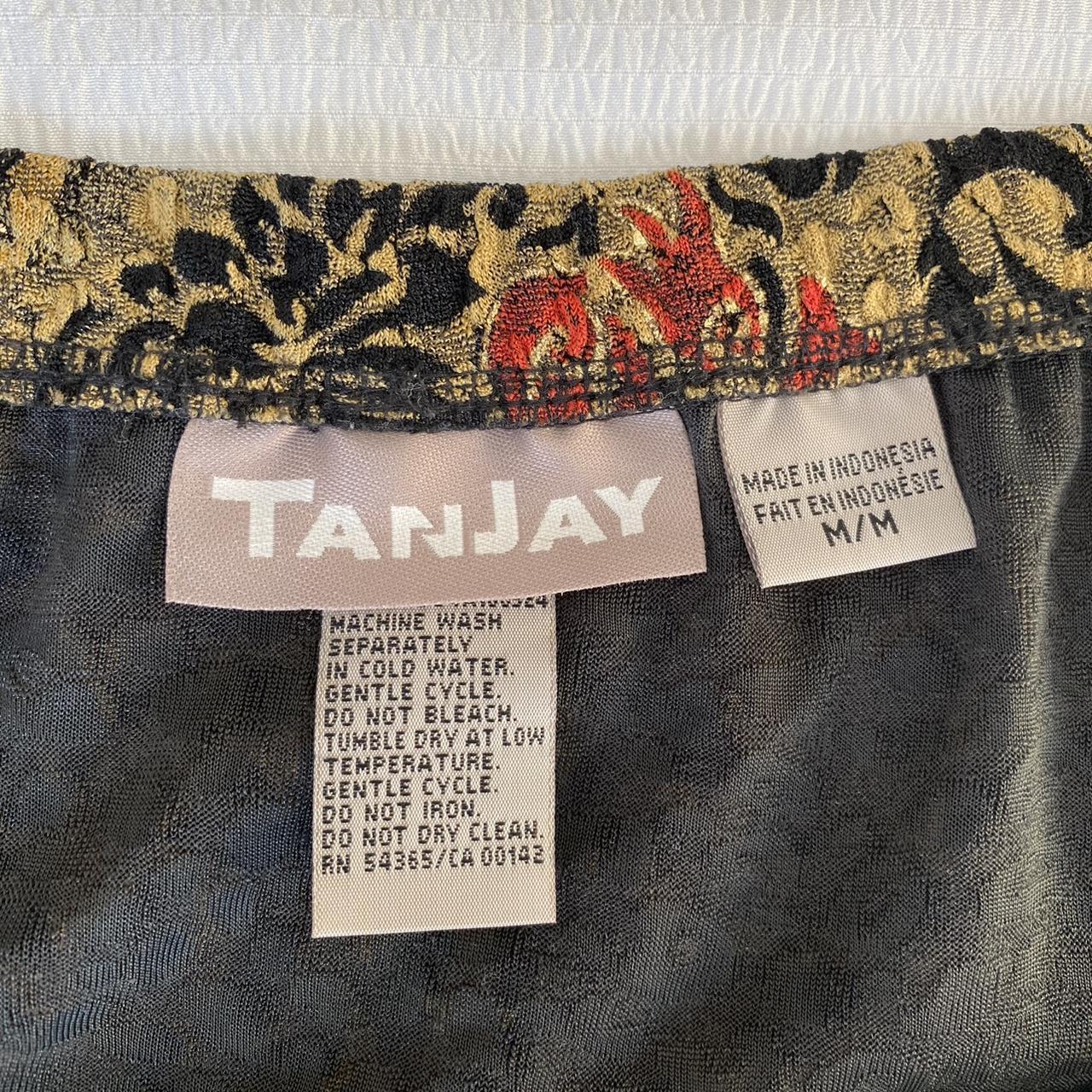 90s/00s TanJay Printed Midi-Skirt ⭐️fun animal-style... | Depop