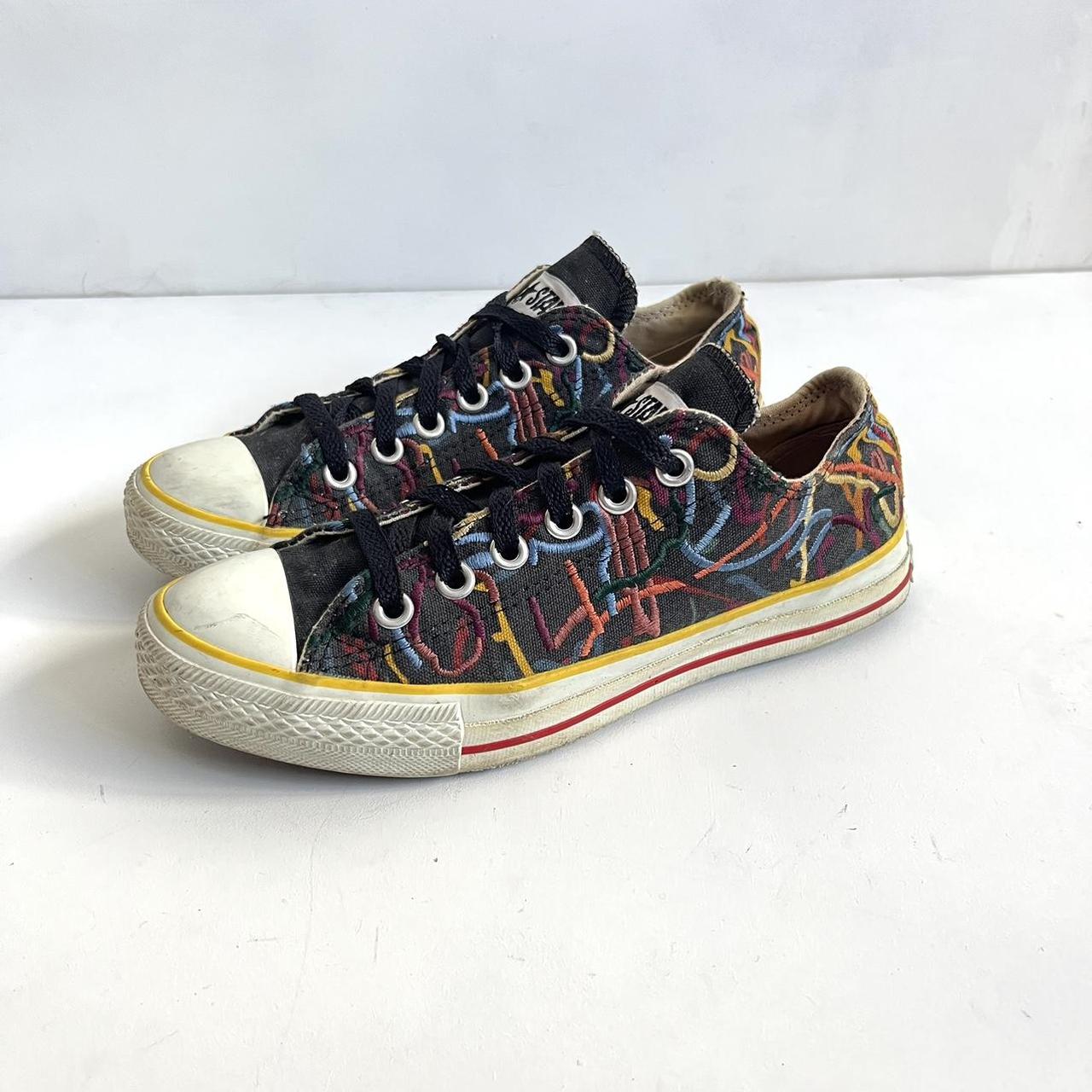Really unique converse, cannot find these anywhere... - Depop