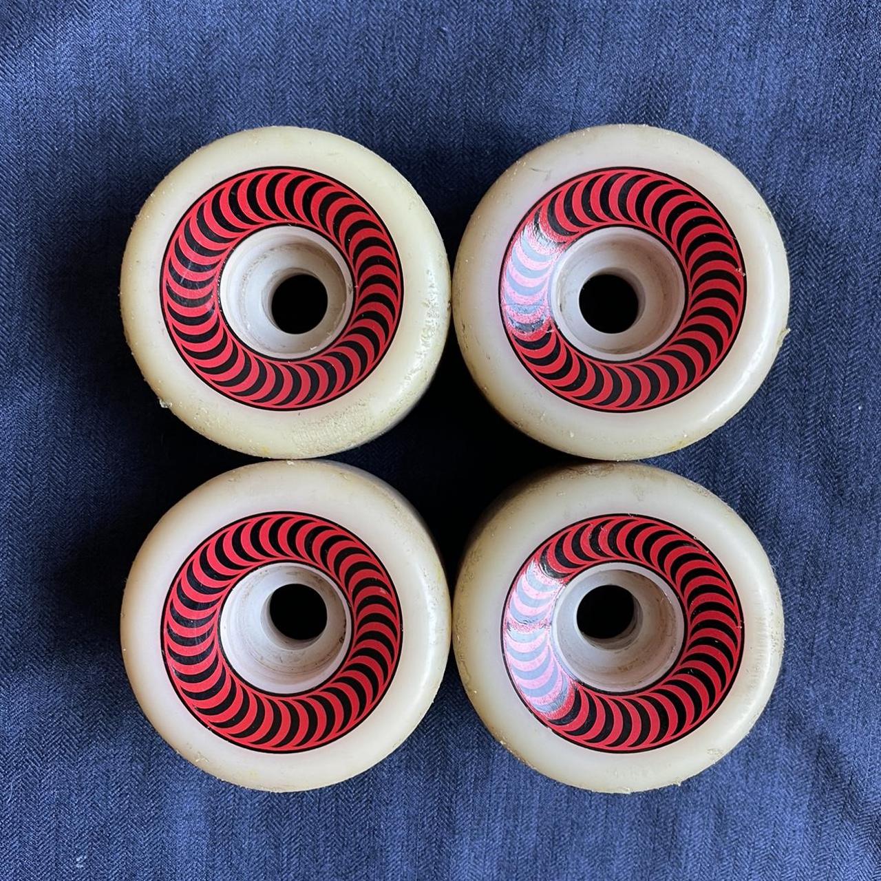 slightly used spitfire wheels durometer: 99 size:... - Depop