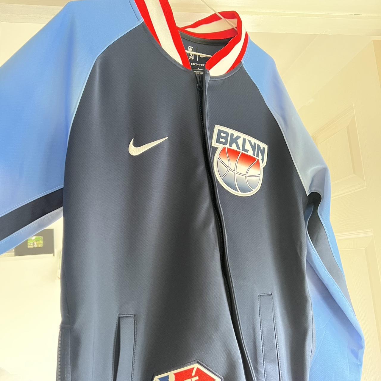 Men's Nike Navy/Red Brooklyn Nets 2021/22 City... - Depop