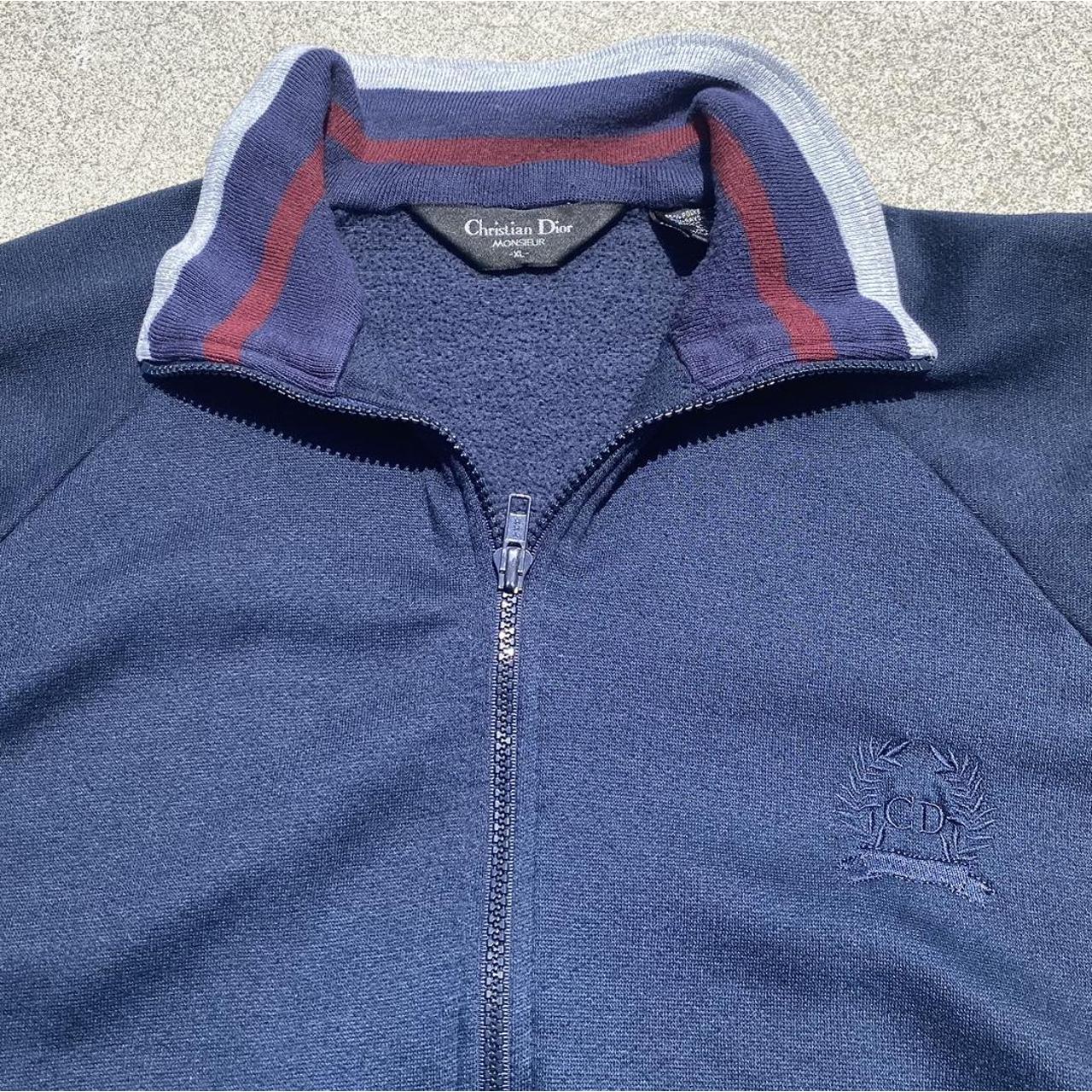 Vintage Christian Dior Track Jacket Nice soft... - Depop