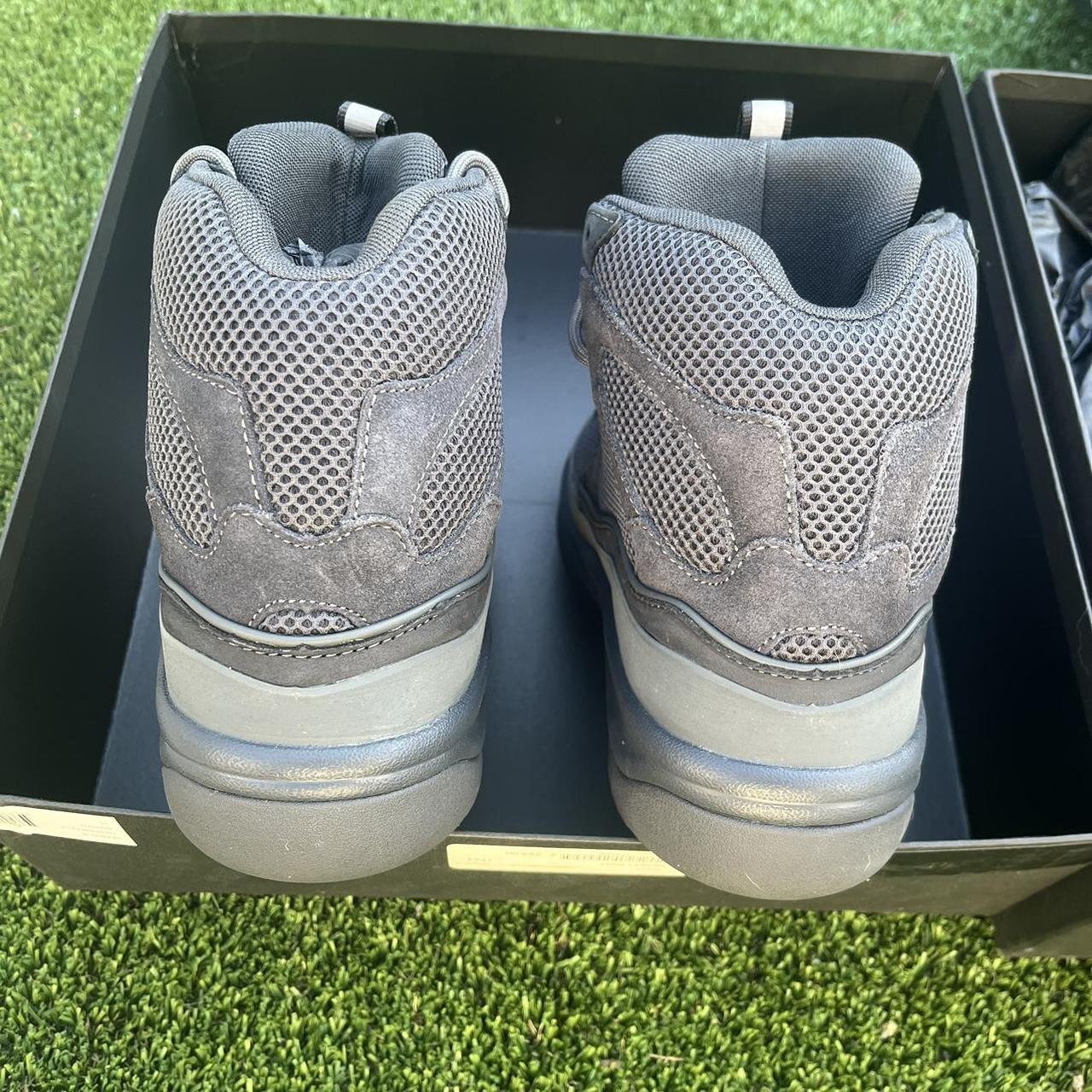 Yeezy Season 6 Graphite desert boot 9/10 good clean... - Depop