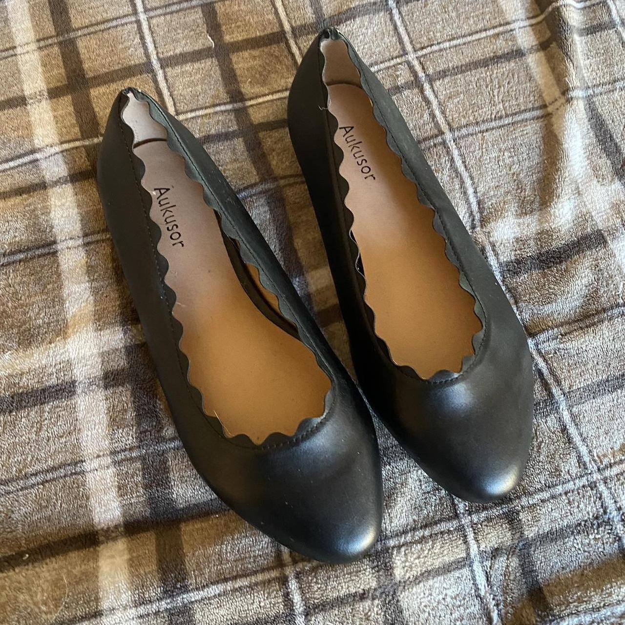 Brand new preppy goth never been worn size 9 ballet... - Depop