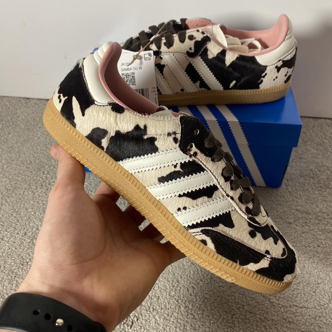 Adidas Originals Samba OG ‘Cow Print’ - UK4 - ASOS... | Depop