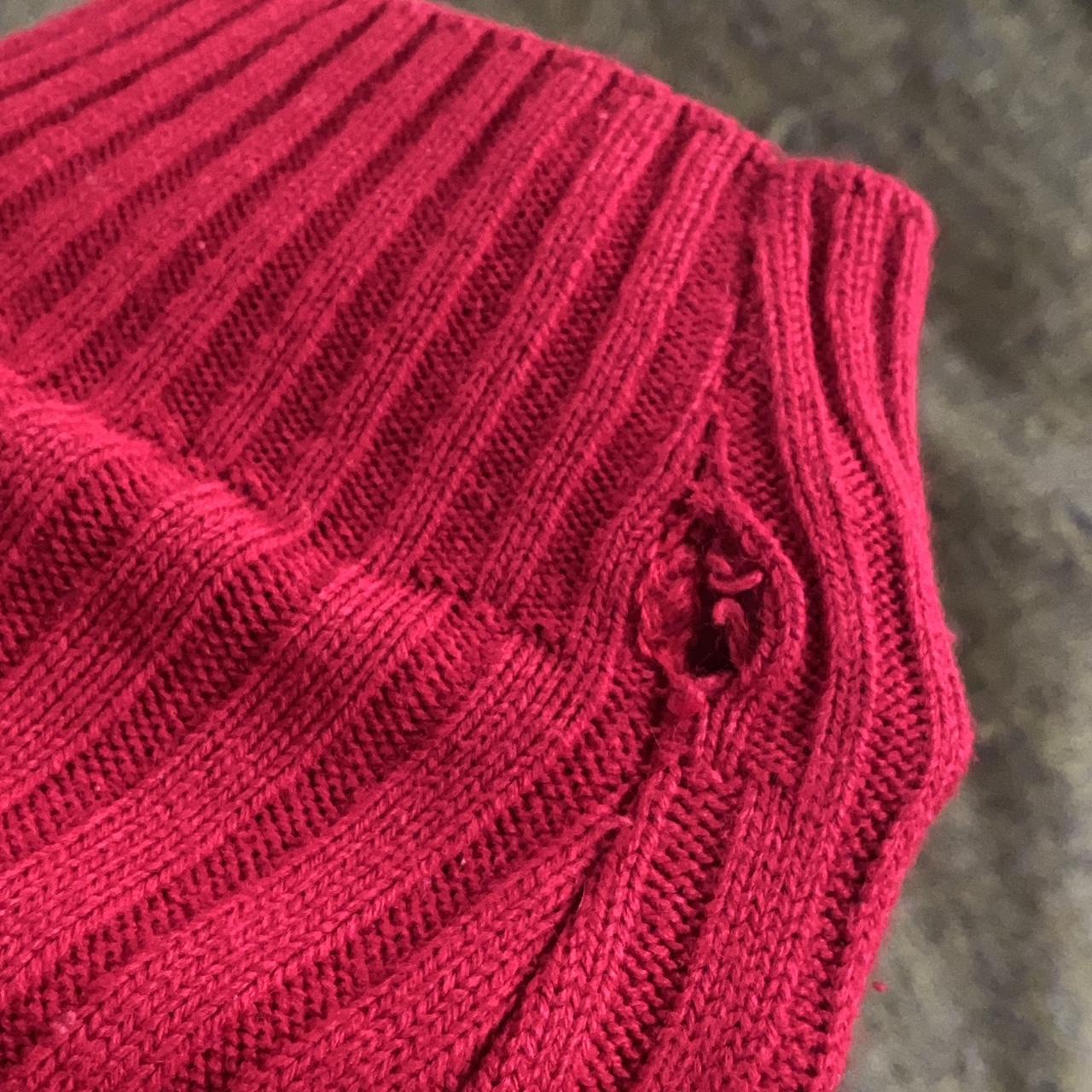 vintage red HUGO BOSS fleece... - Depop