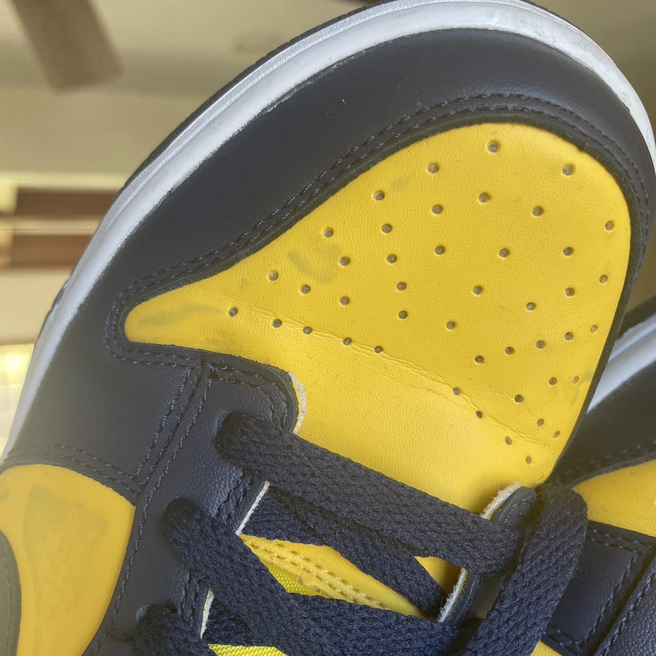 Nike Michigan Dunks Women’s Size 8 (Youth... - Depop