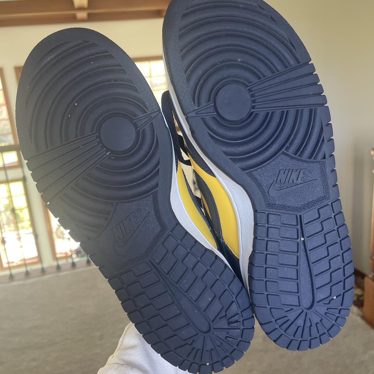 Nike Michigan Dunks Women’s Size 8 (Youth... - Depop