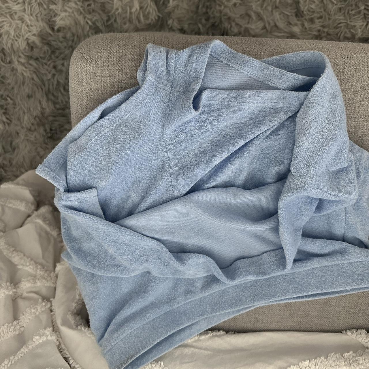 mini terry cloth skirt from forever 21 size medium... - Depop