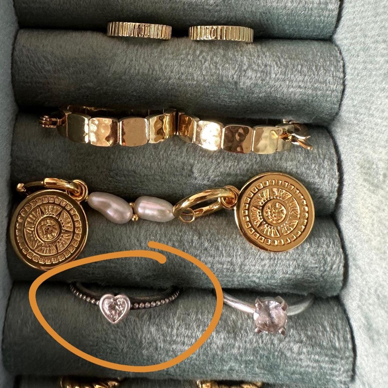 Pandora ring so cute and dainty I just wear chunky... - Depop