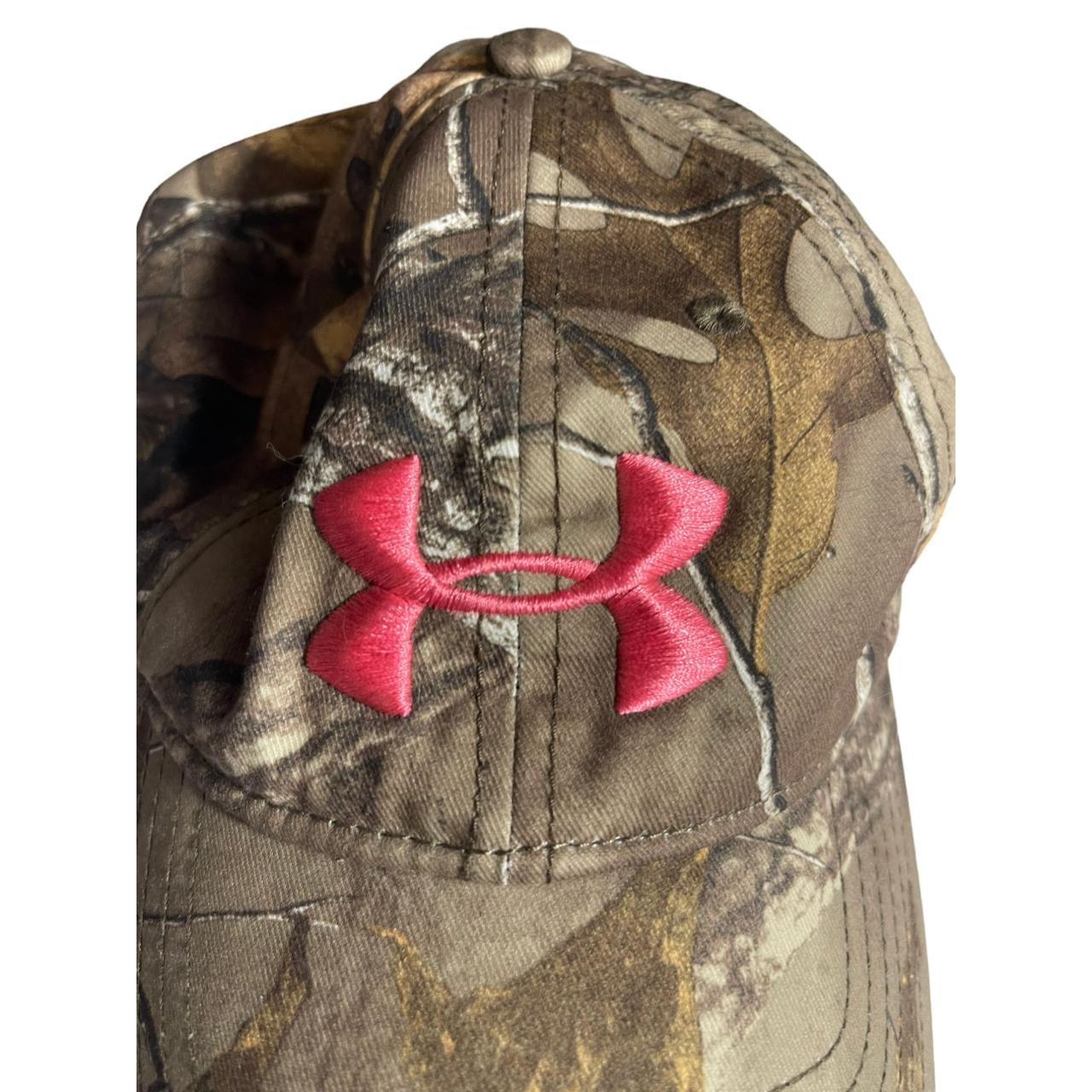 Under Armour Womens Brown Camouflage Baseball Cap... - Depop