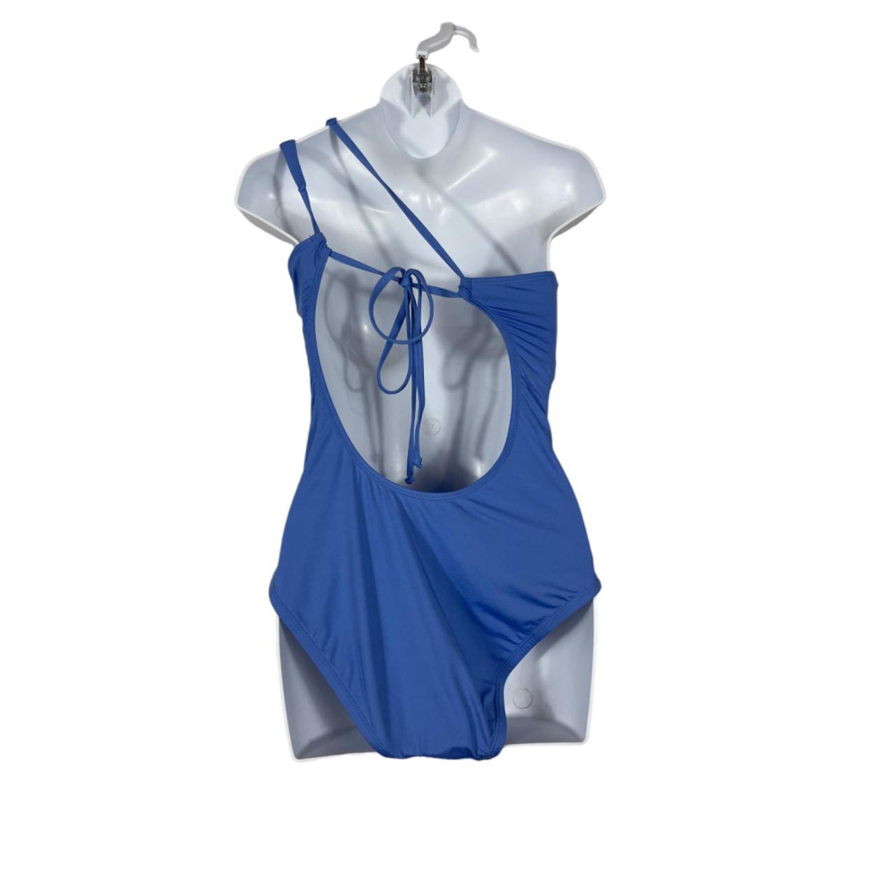 Becca Womens One Shoulder Cutout Swimsuit Medium... - Depop