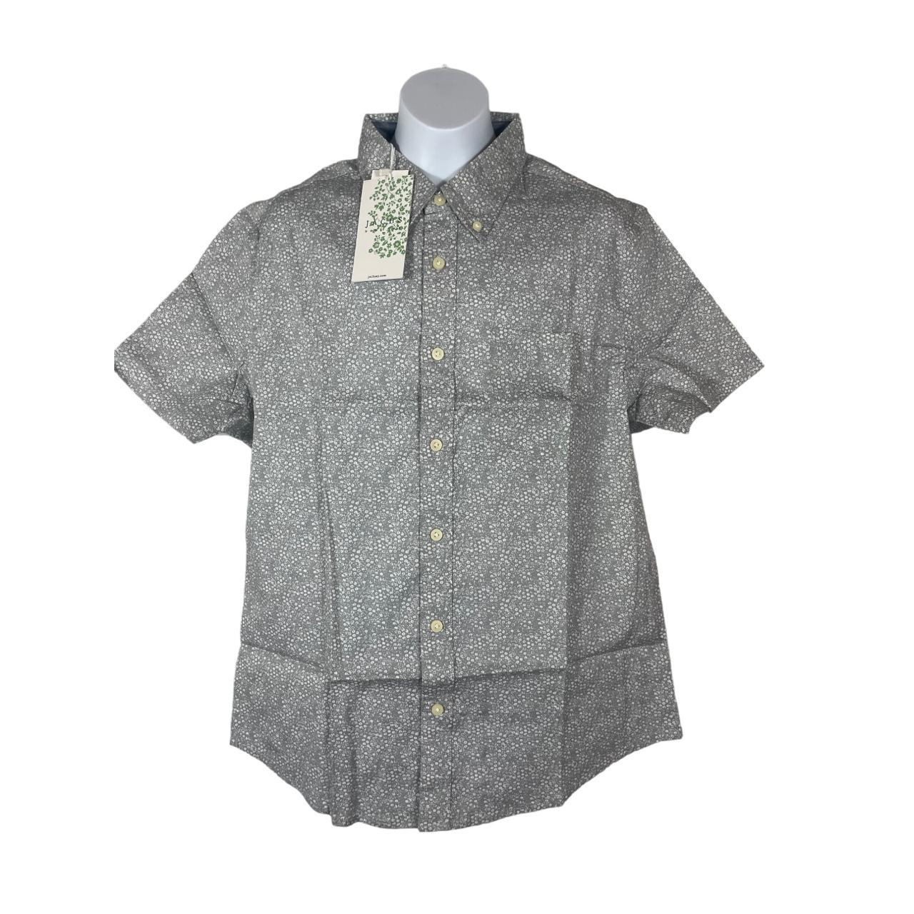 Jachs NY Mens Button Up Shirt Mens Size Small Gray... - Depop