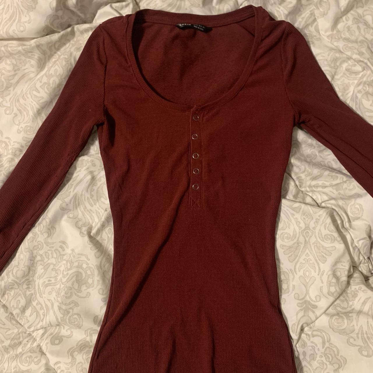 Cute henley form fitting top that gives Elena from... - Depop
