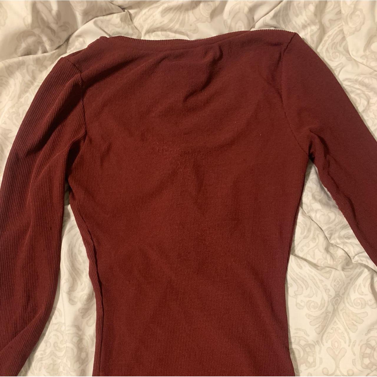 Cute henley form fitting top that gives Elena from... - Depop