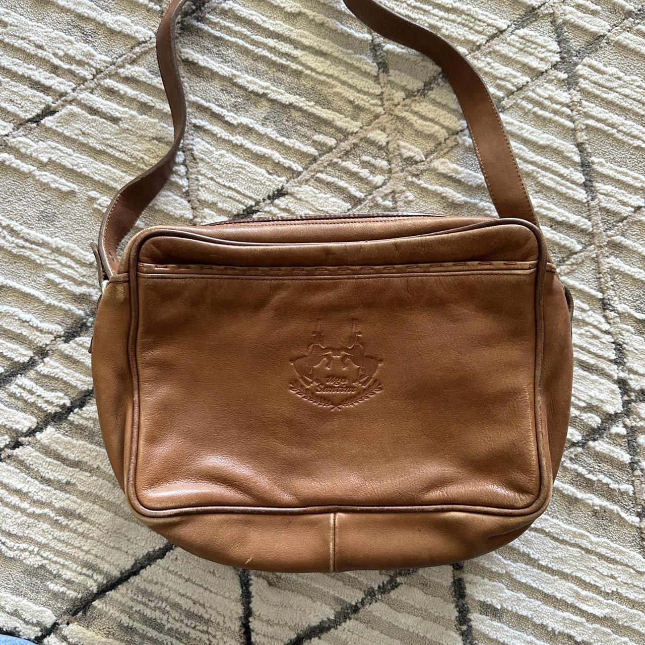 Authentic Ugo Santini vintage leather purse. This... - Depop