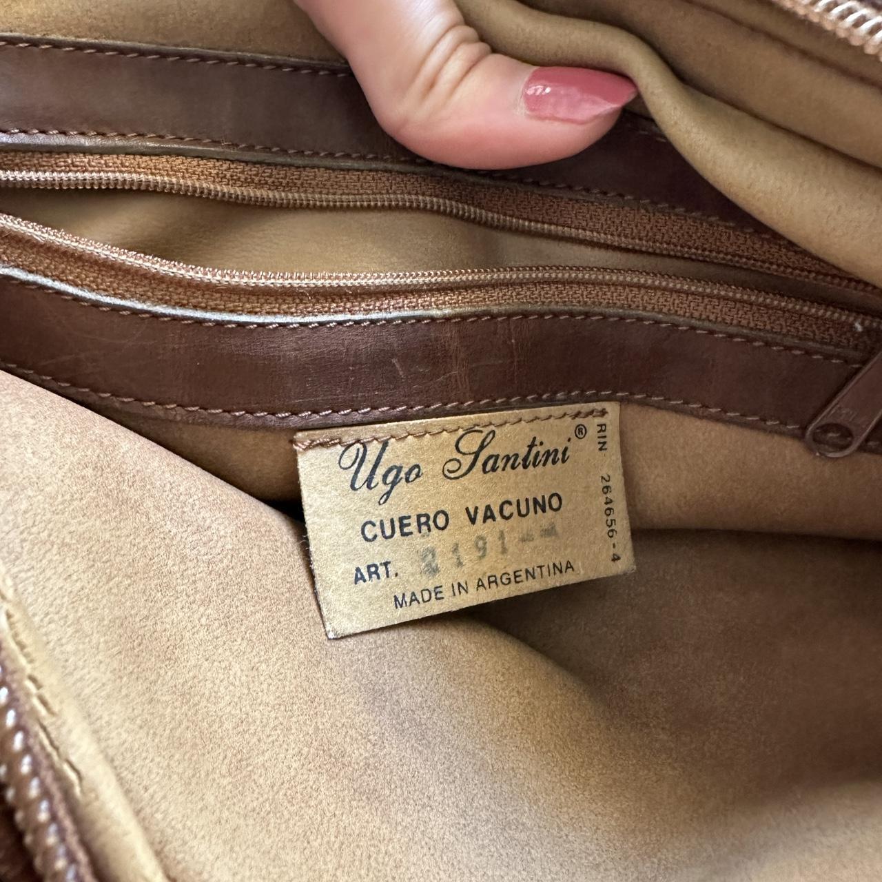 Authentic Ugo Santini vintage leather purse. This... - Depop