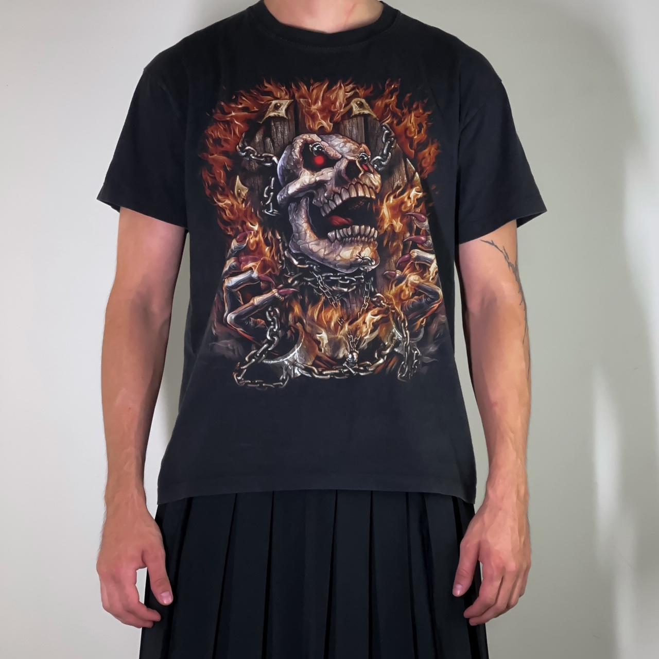 Vintage Skull Tee - Depop