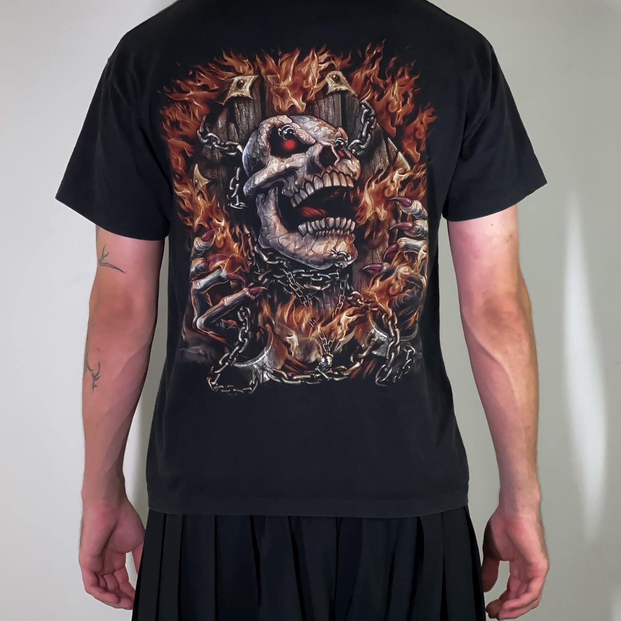 Vintage Skull Tee - Depop