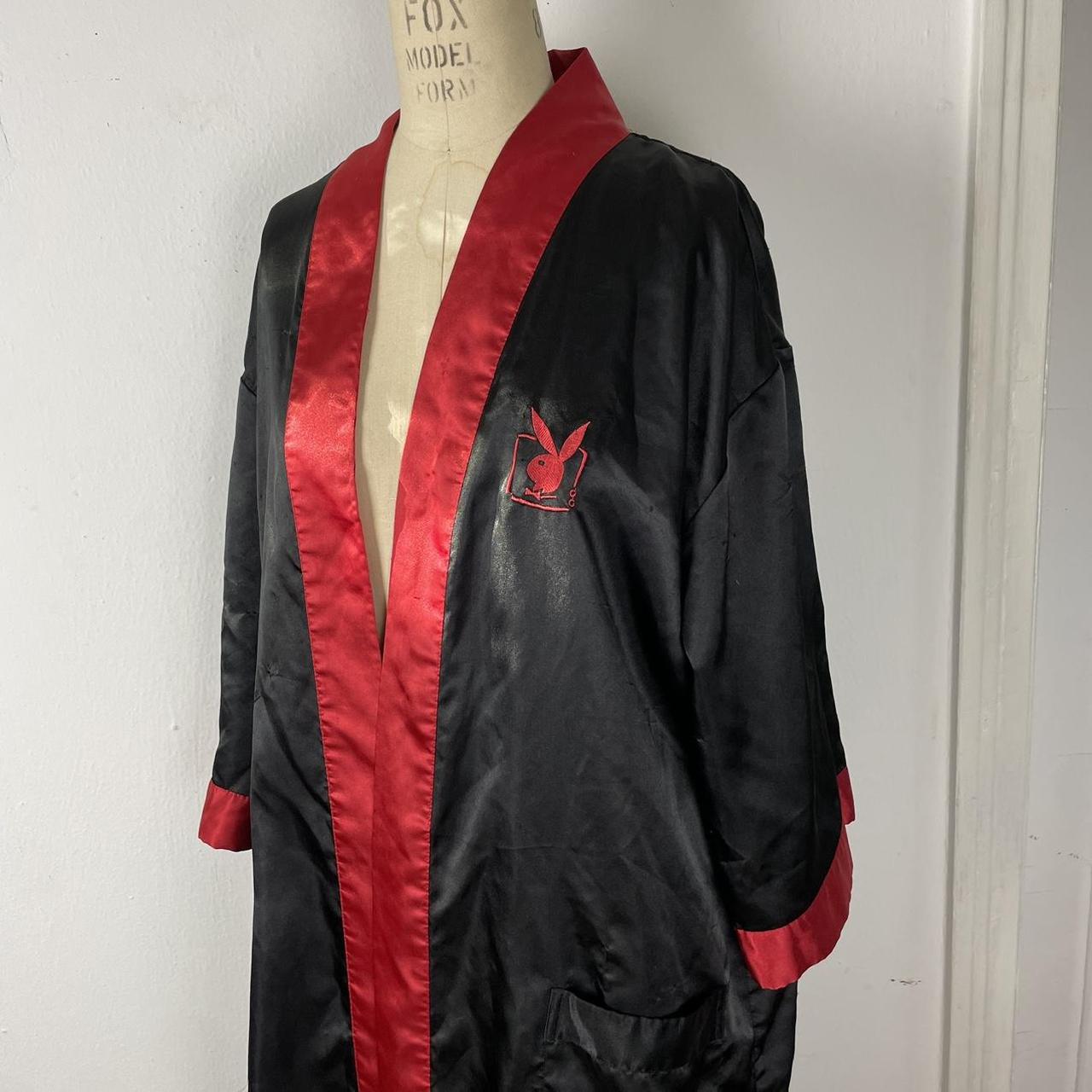 silky playboy robe hue hefner vibes for sure w... - Depop