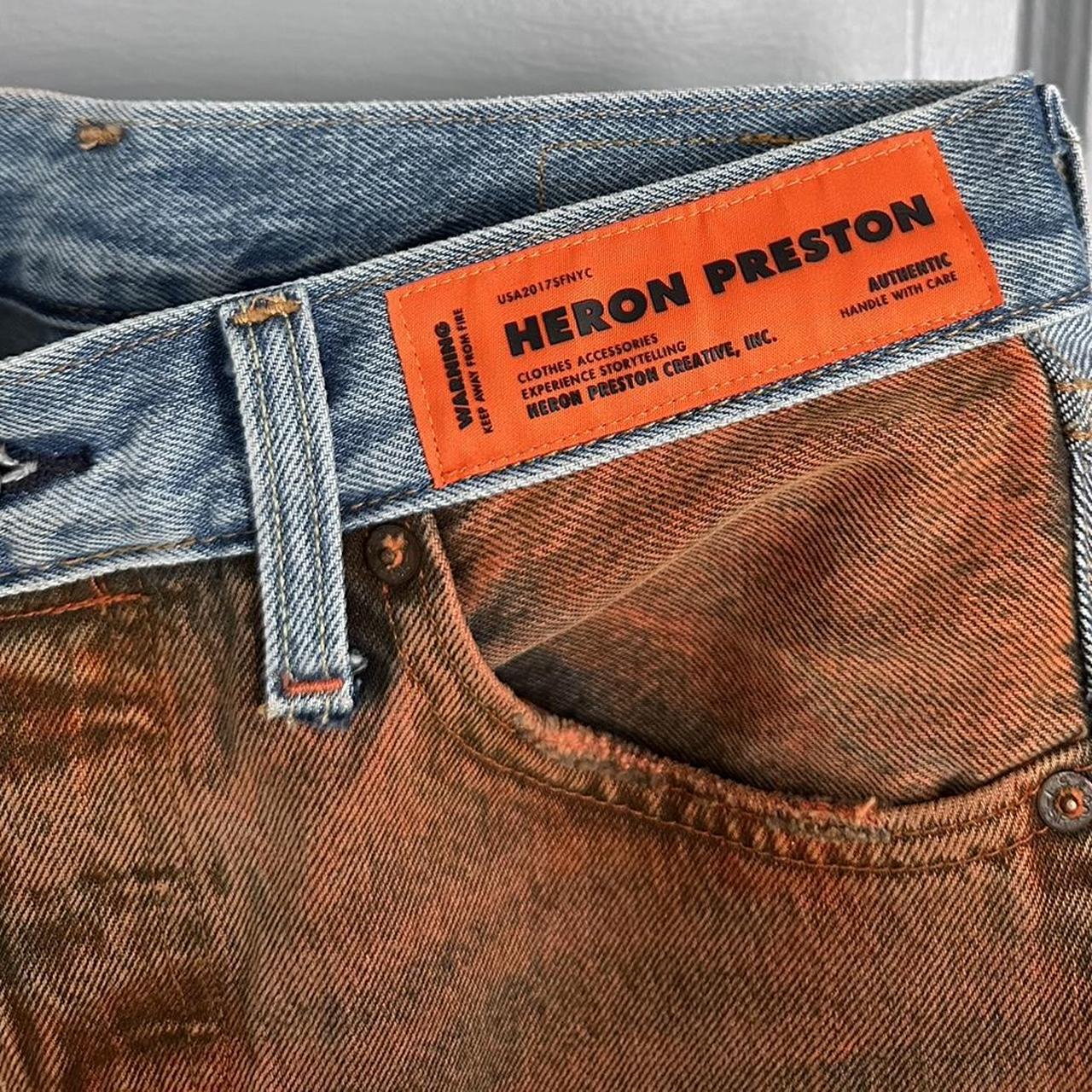 HERON PRESTON X LEVIS 501 / SIZE 25 / WORN ONCE - Depop