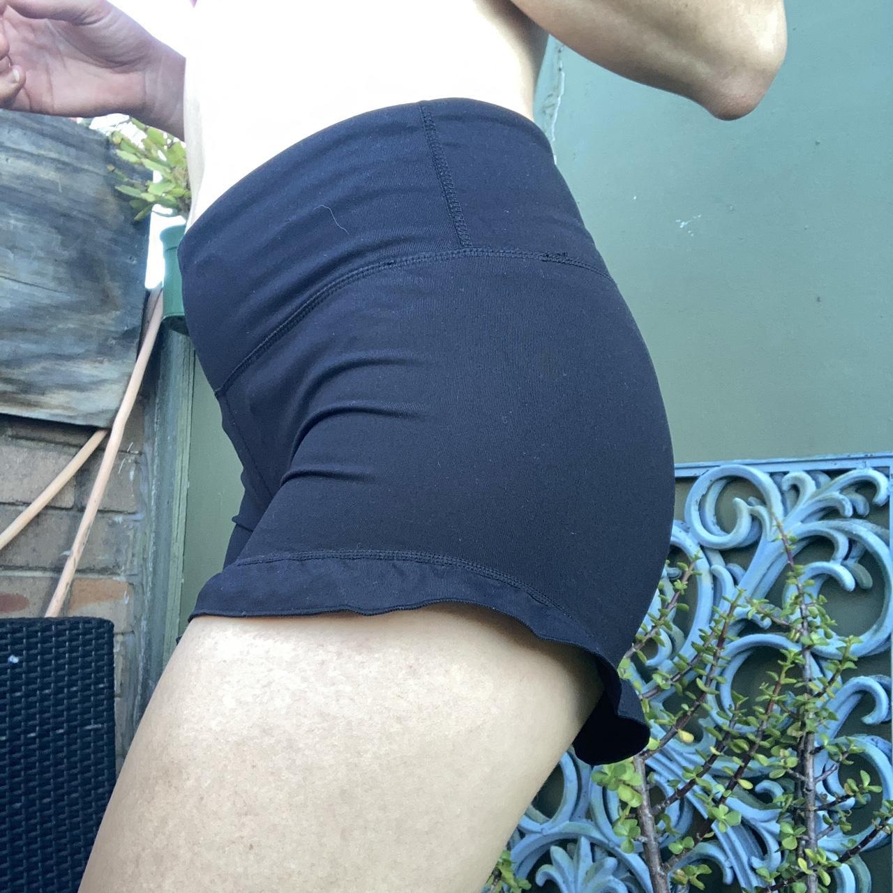 Cotton on body black ruffle booty shorts. Size... - Depop